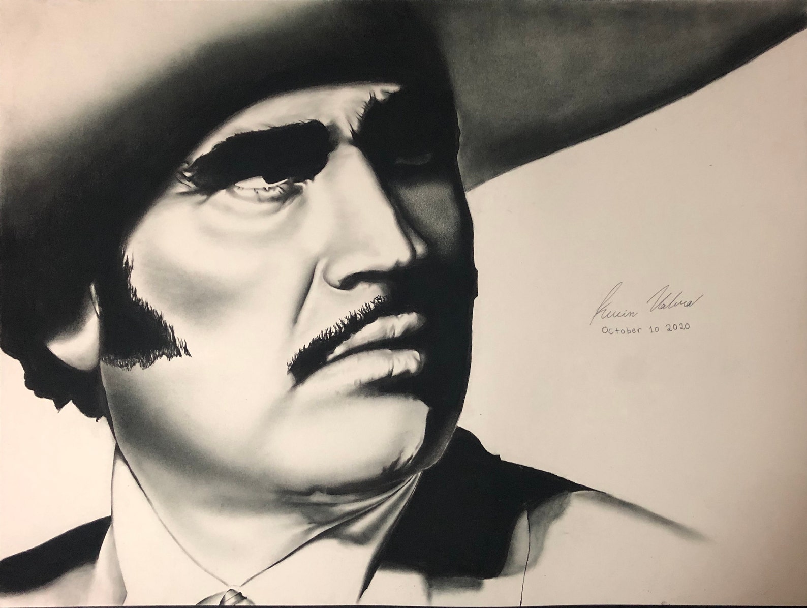 Vicente Fernandez Painting Poster Wall Art - Etsy