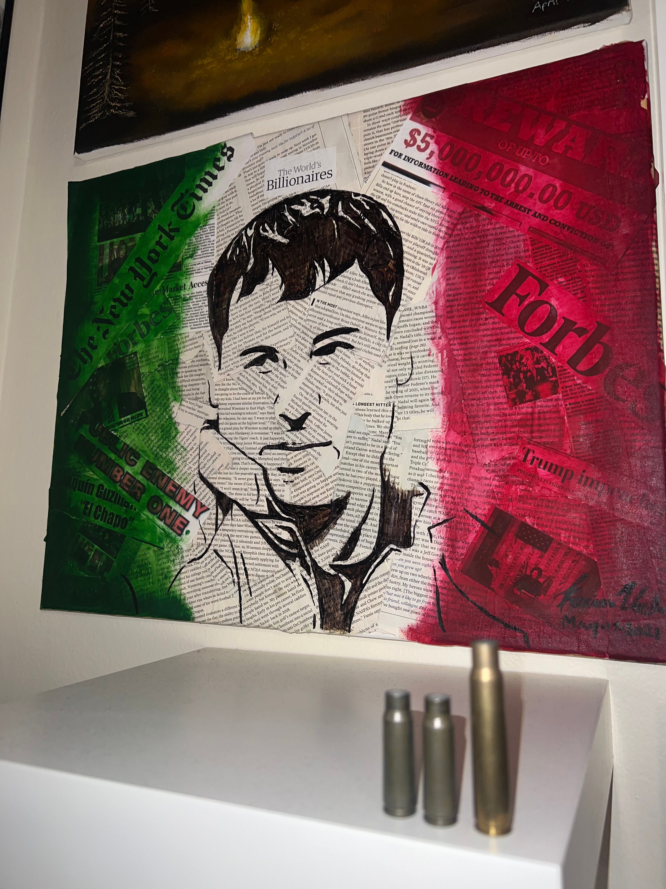El Chapo Painting Poster Wall Art - Etsy