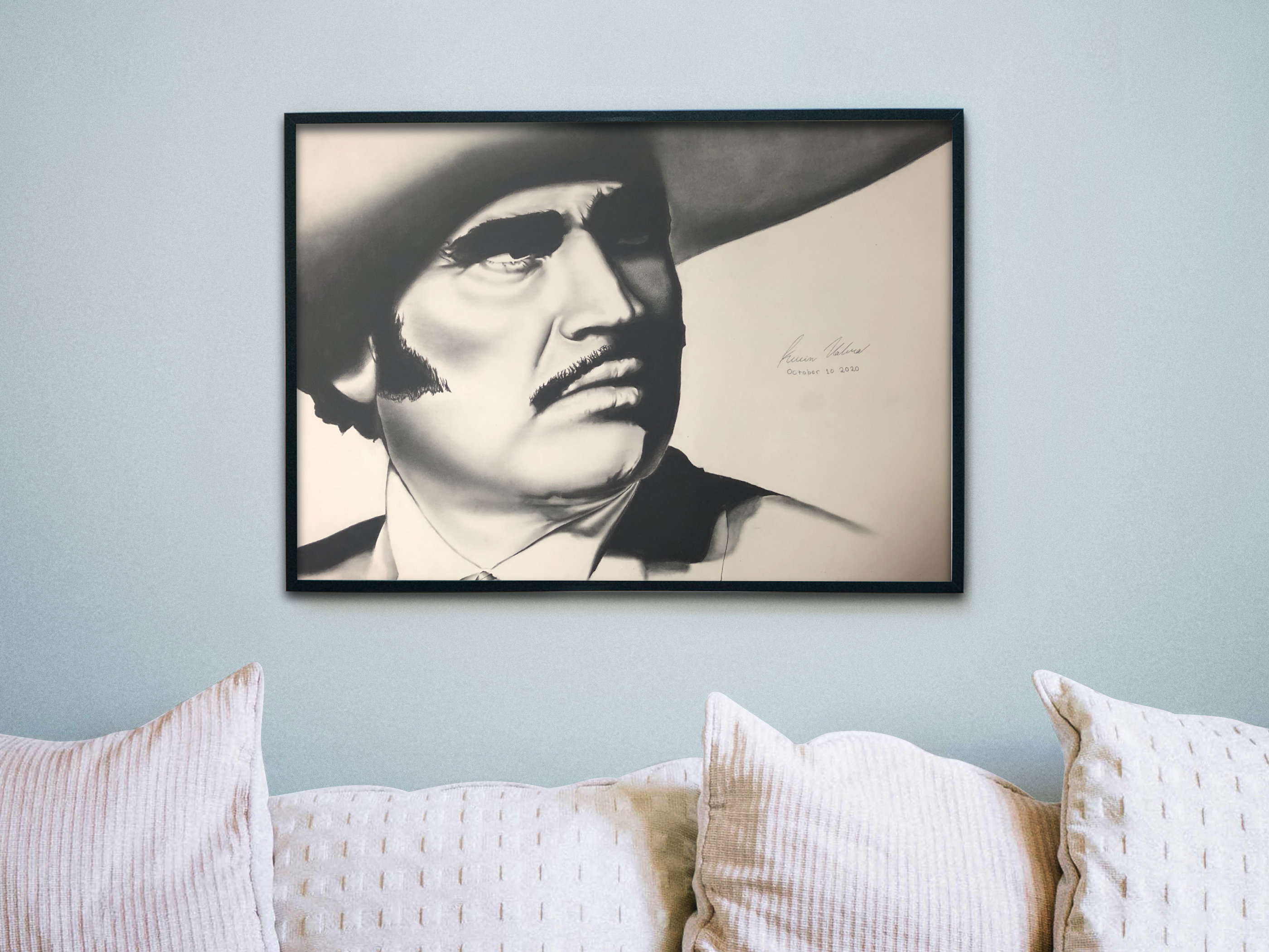 Vicente Fernandez Painting Poster Wall Art - Etsy
