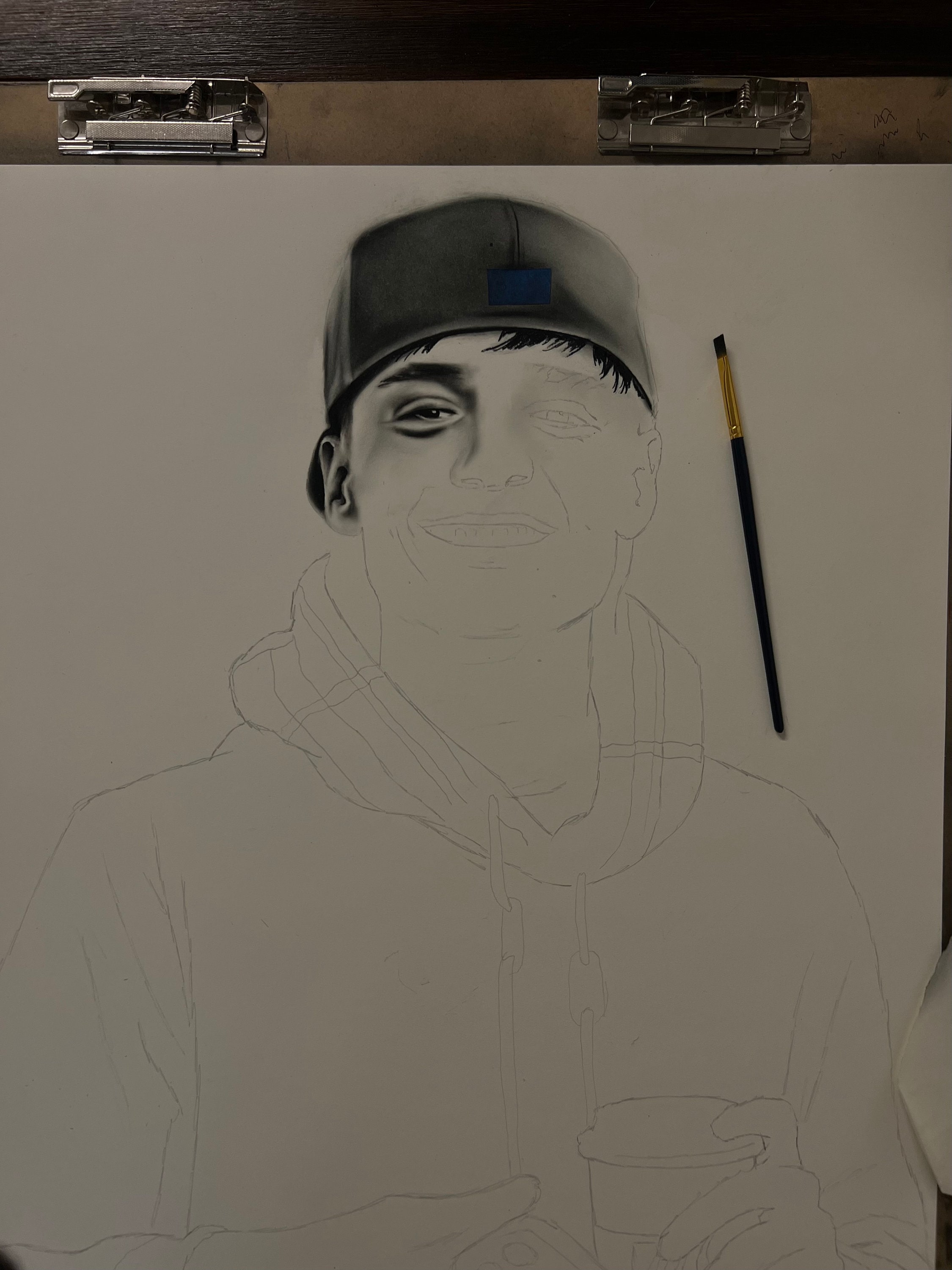 Peso Pluma Painting Poster Wall Art - Etsy