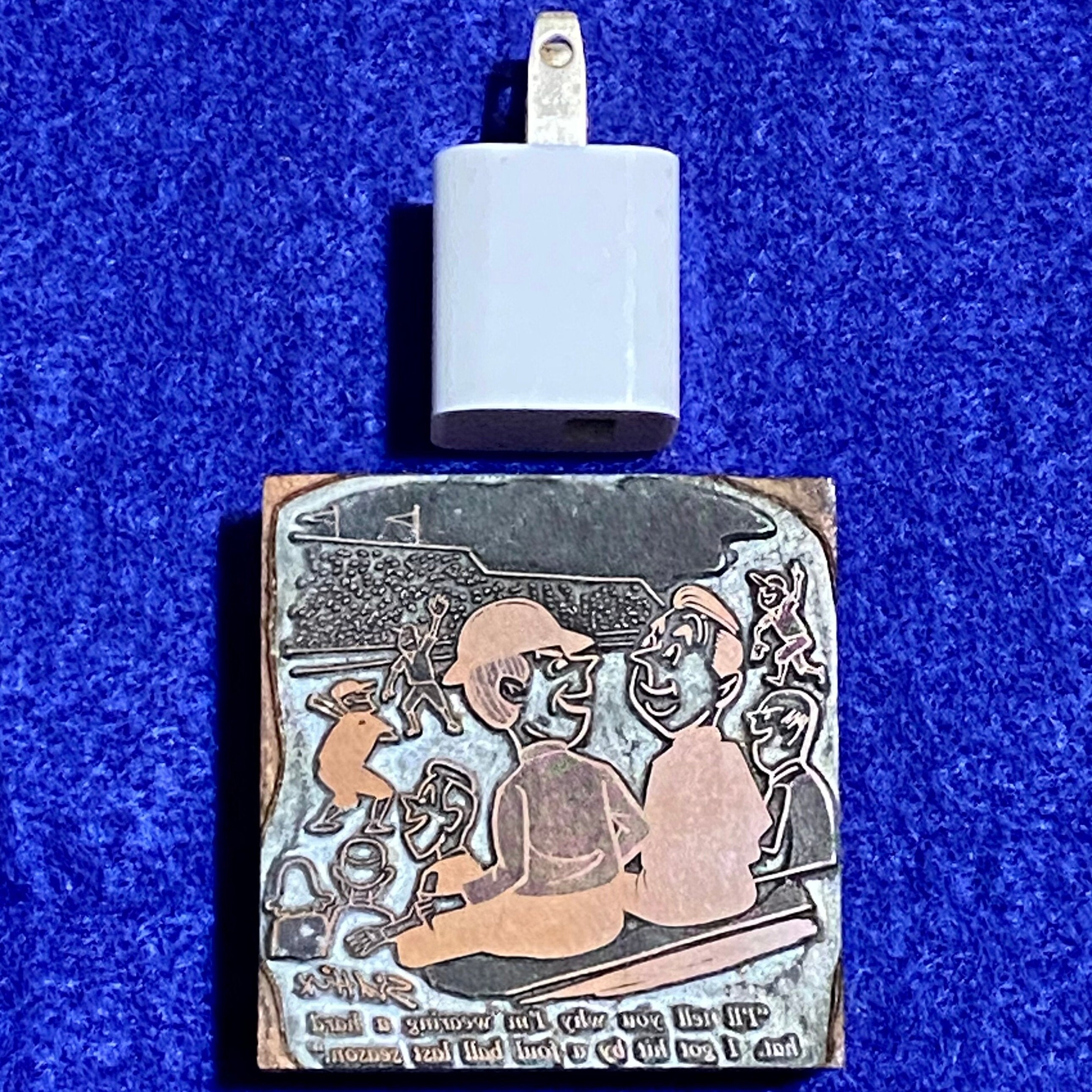 Vintage Copper Letterpress Printing Plate Comic Cartoon by Sid Hix - Etsy