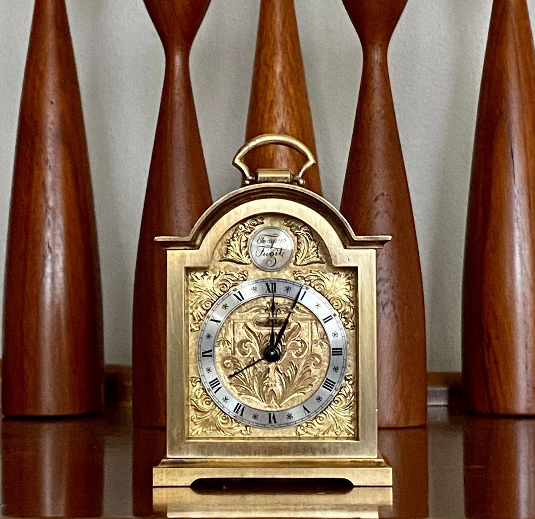 Rare, Vintage tempus Fugit Swiza Sheffield 8 Day, 15 Jewels Carriage ...