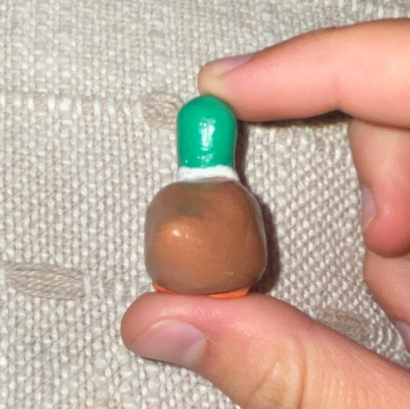 Clay Duck / Cute Paperweight / - Etsy