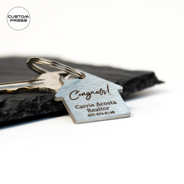 Realtor Keychain - Etsy
