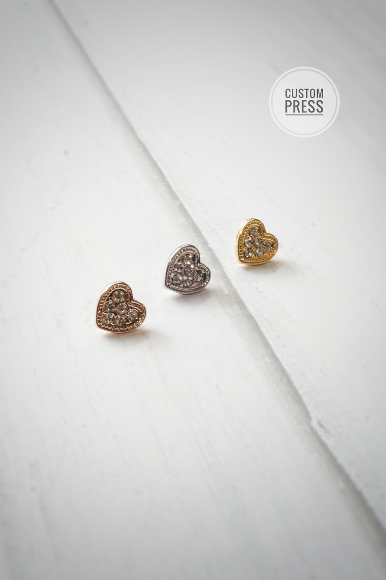 Heart Charm Apple Watch Band Charm Watch Band Stud Gift - Etsy