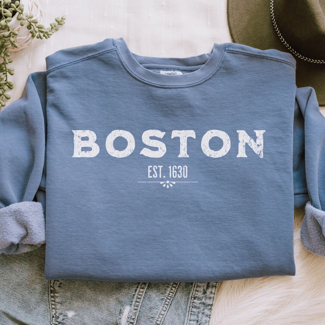 Boston Gift Sweatshirt, Unisex Boston Shirts, Boston Massachussets ...