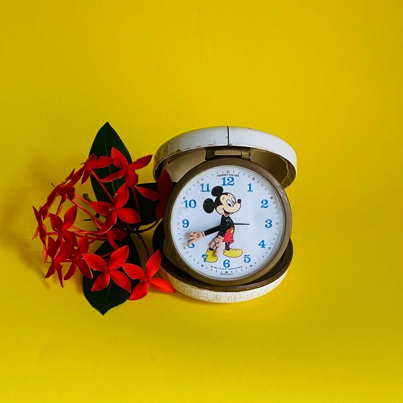 Mickey Mouse Alarm Clock - Etsy