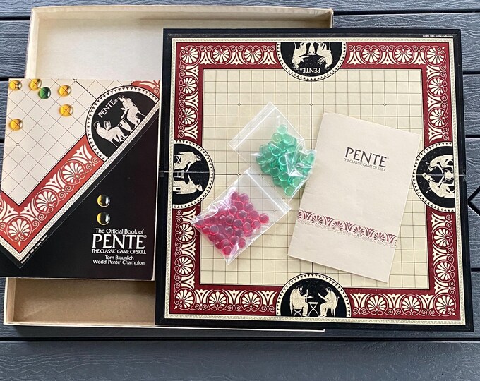 Vintage Pente Game of Skill 1982: Complete Set With BONUS Official ...