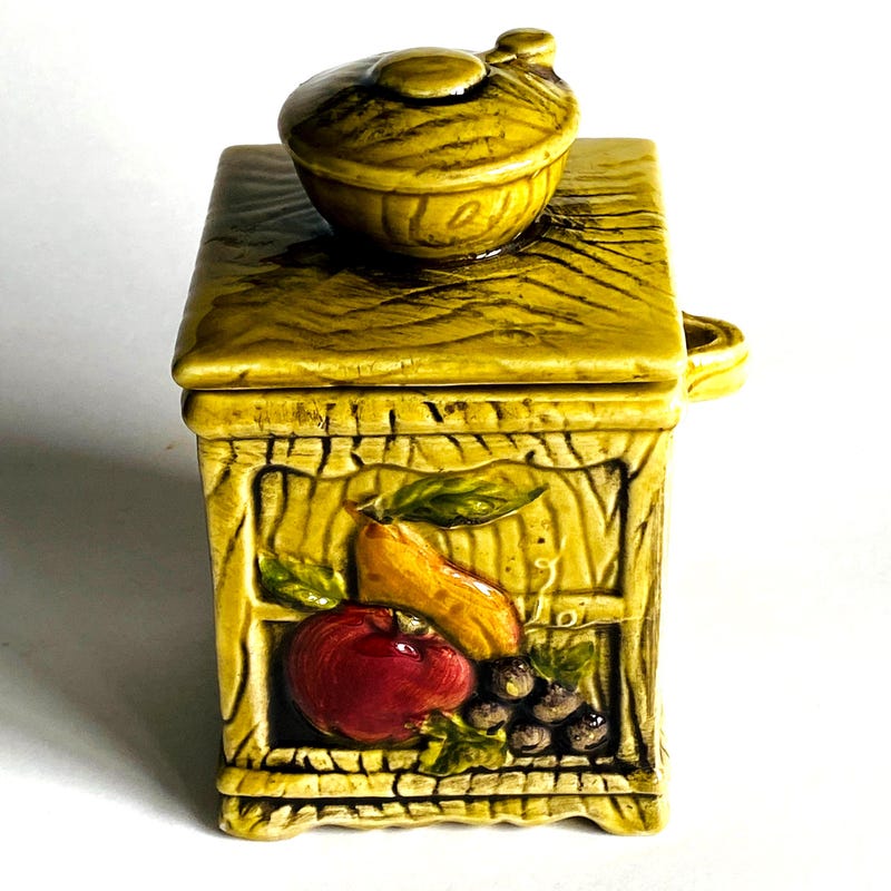Vintage Lefton Canister - Etsy