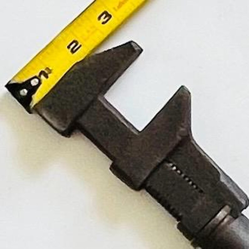 Antique Wrench: Forged Steel Adjustable Pipe Tool - Etsy
