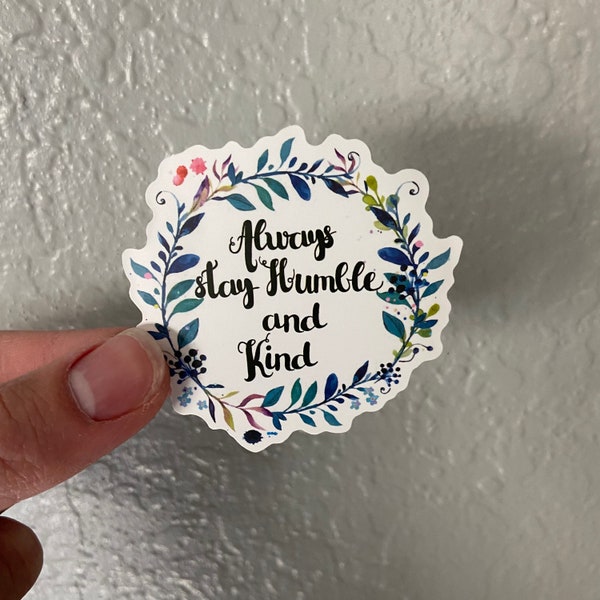 Stay Humble Decal - Etsy