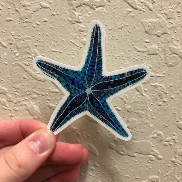 Starfish Sticker - Etsy