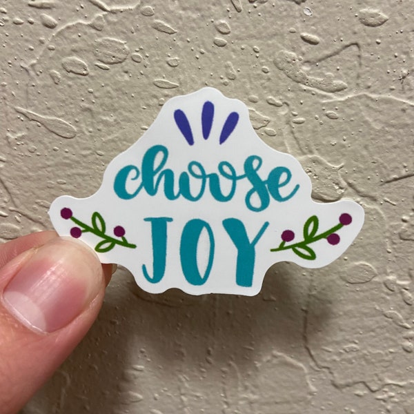 Choose Joy Sticker - Etsy