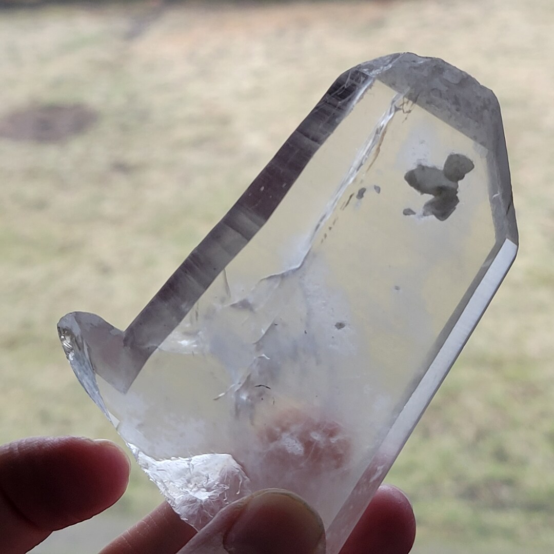 Very Rare Japan Twin Law Quartz Point From Madagascar- Clear Quartz ...