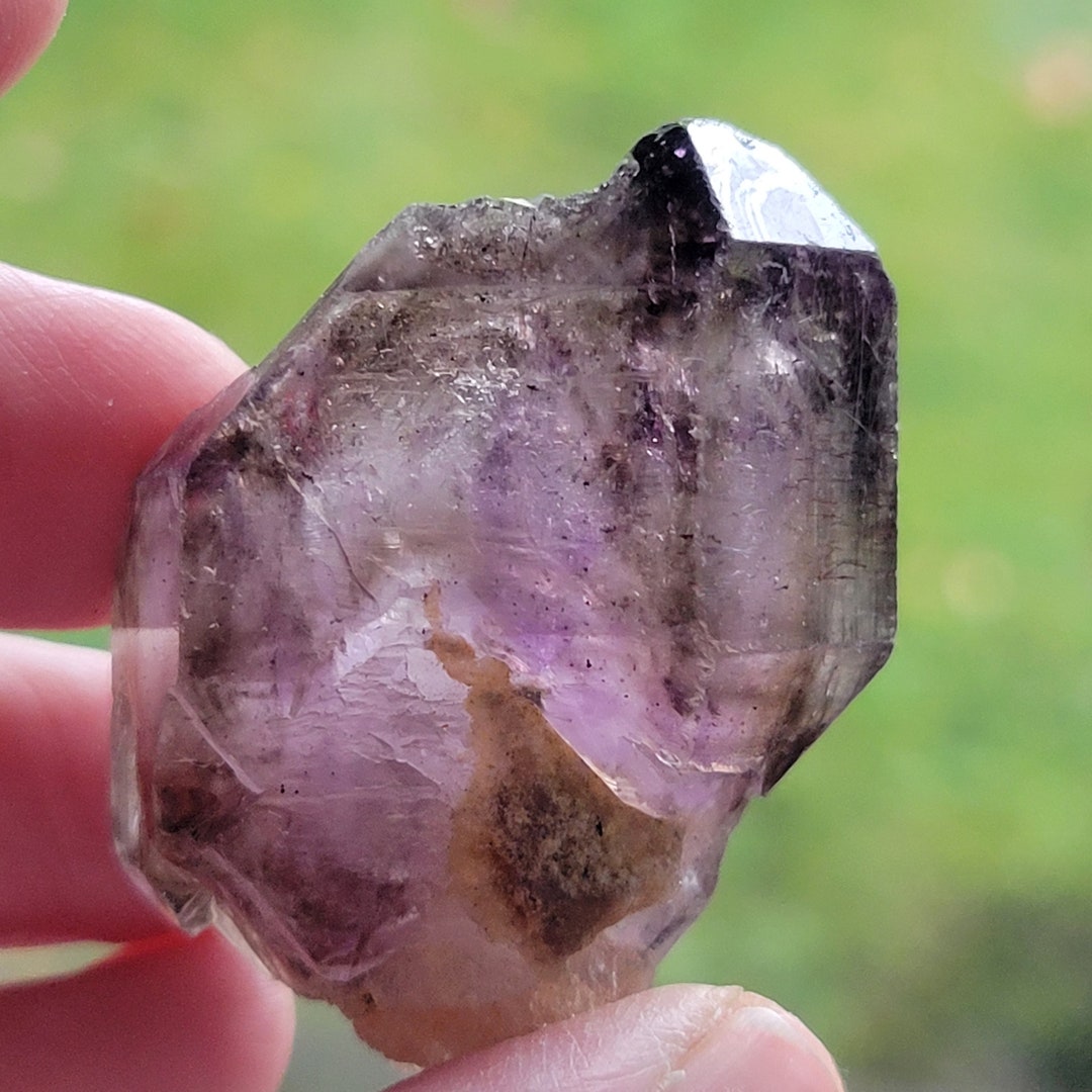 Skeletal Amethyst Super Seven Quartz Point Super 7 Quartz - Etsy