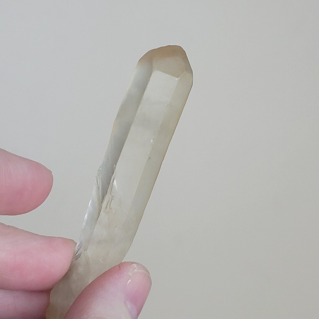 Peachy Golden Singing Quartz Point- Singing Quartz Point- Singing ...