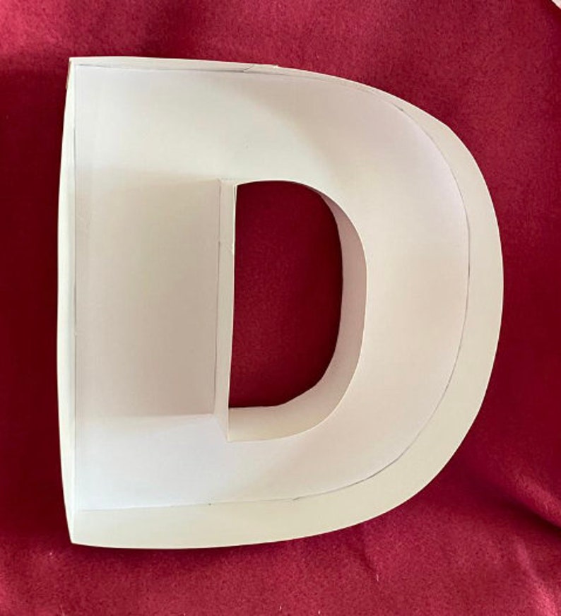 Handmade Small Fillable Letters - Etsy UK