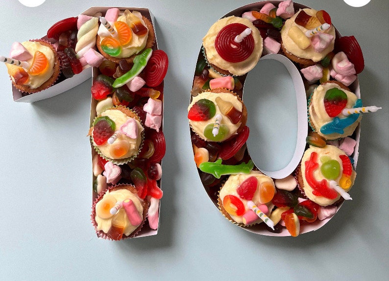 4 X Fillable Number Gift Boxes - Etsy UK