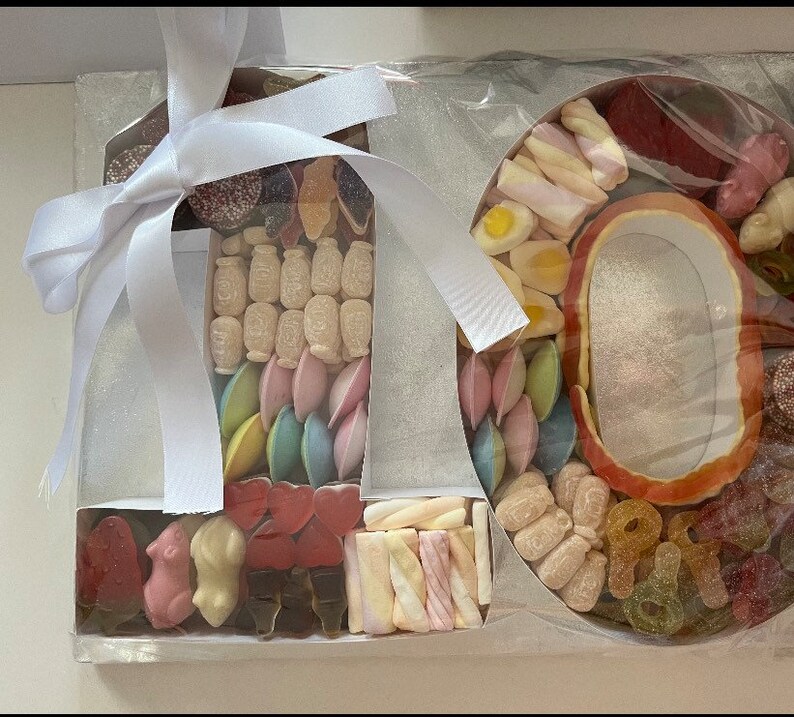 Fillable Number Gift Boxes - Etsy UK