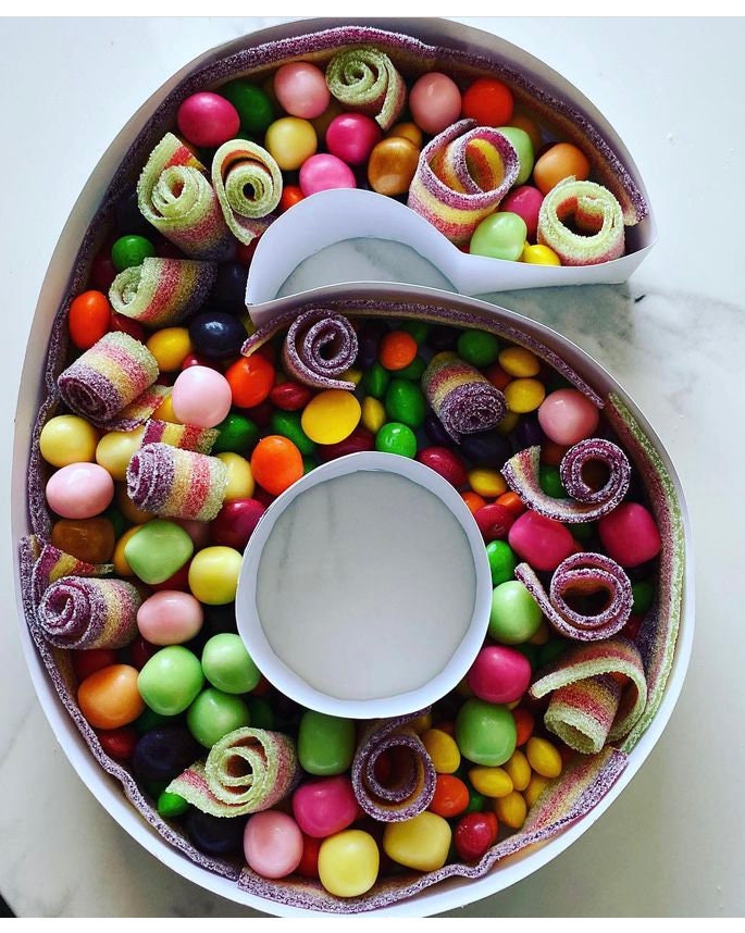 4 X Fillable Number Gift Boxes - Etsy UK