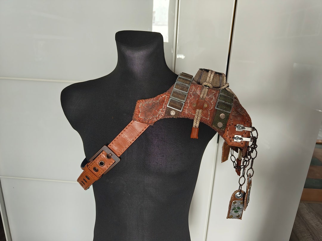 Post Apocalyptic Custom Shoulder Armour - Children of Atom - Etsy