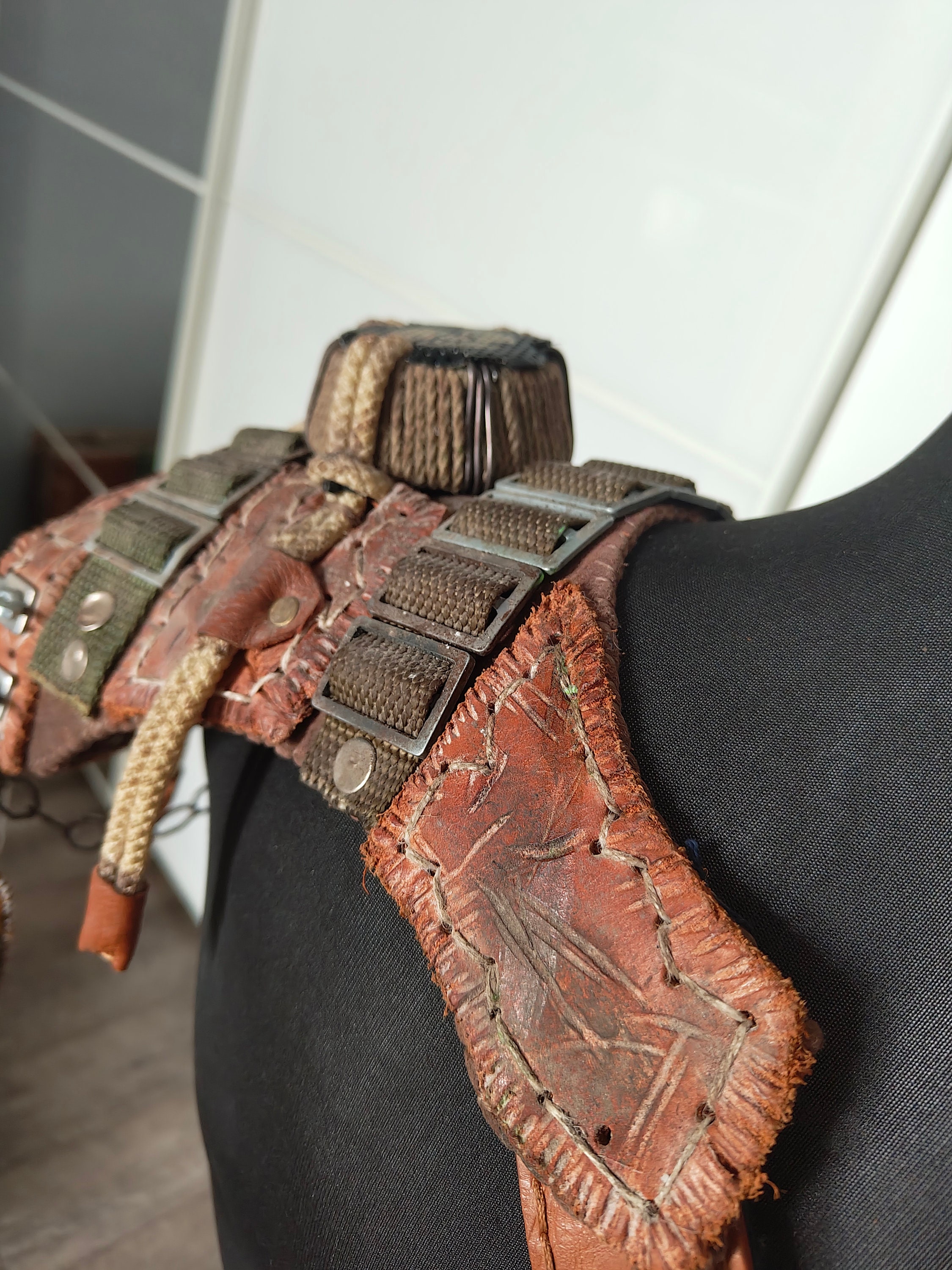 Post Apocalyptic Custom Shoulder Armour Children of Atom - Etsy