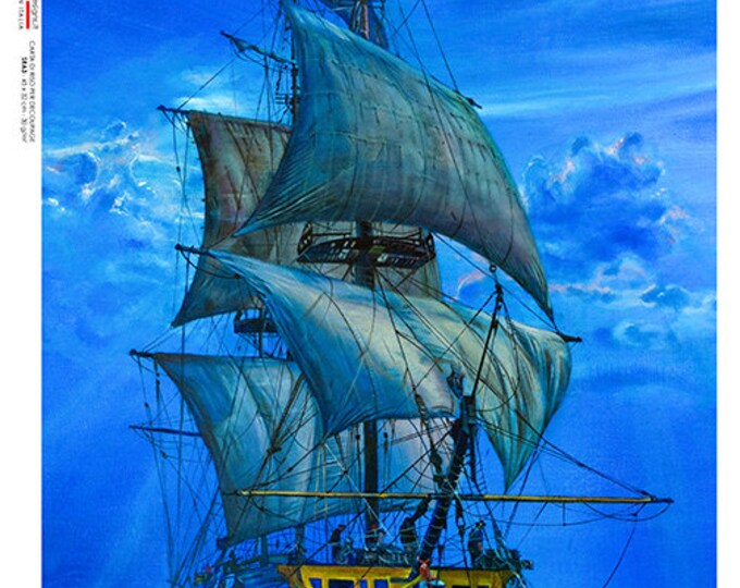 Paper Designs Rice Paper Ship Rice Paper A4 Rice Paper - Etsy