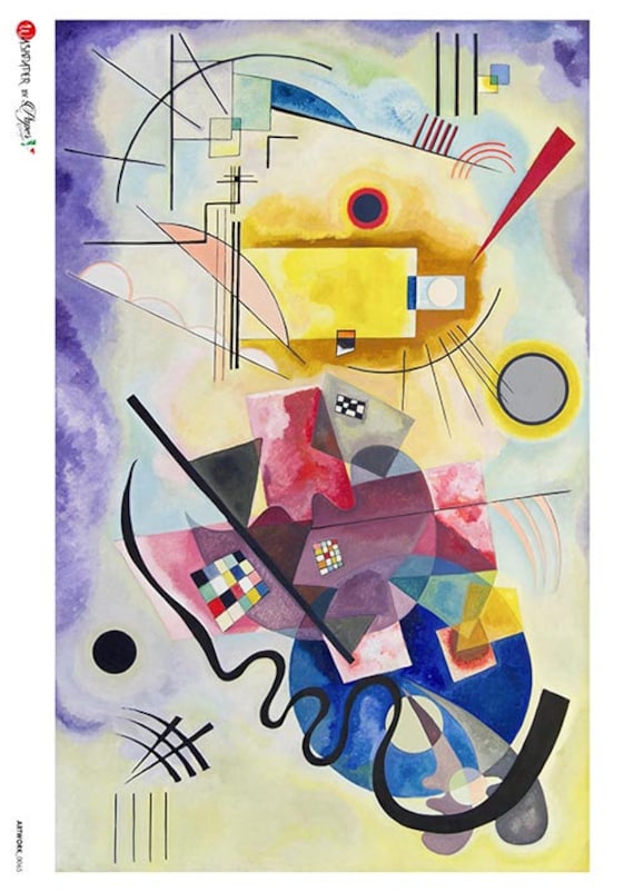 Paper Designs Rice Paper Abstract Rice Paper A4 Rice Paper | Etsy