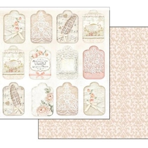 Stamperia CEREMONY 12x12 Scrapbooking Pad | Double Sided Paper | 12 X ...