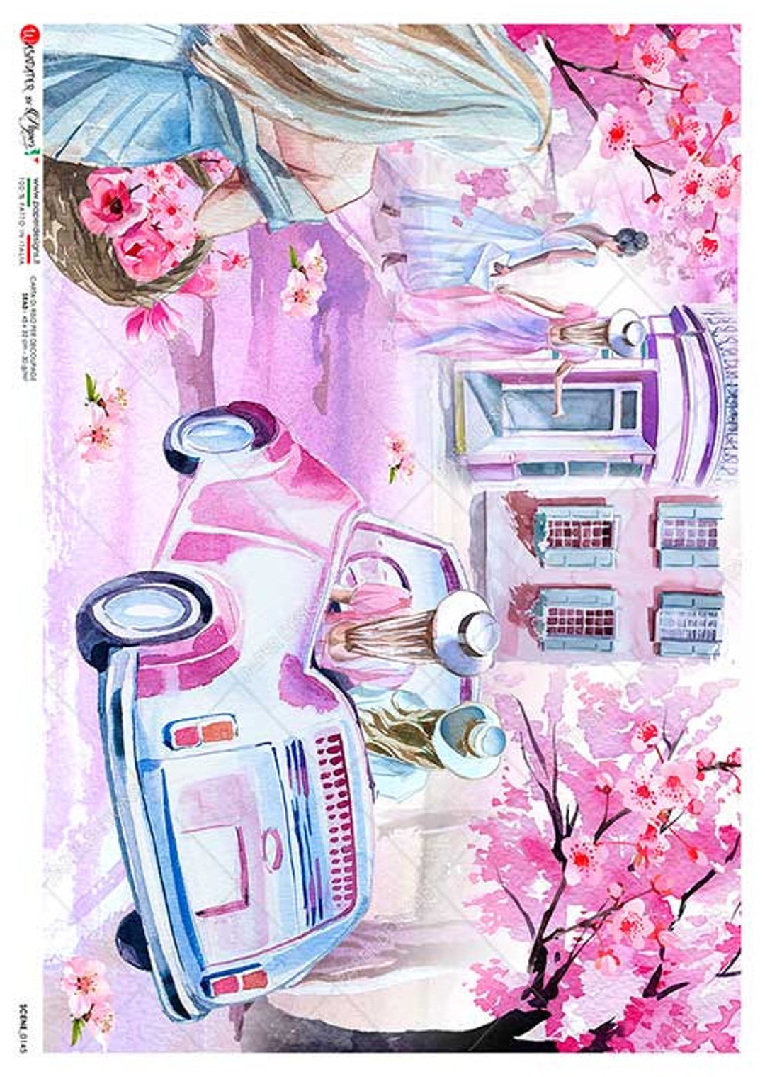 Paper Designs Rice Paper | House Party Rice Paper | A4 Rice Paper ...