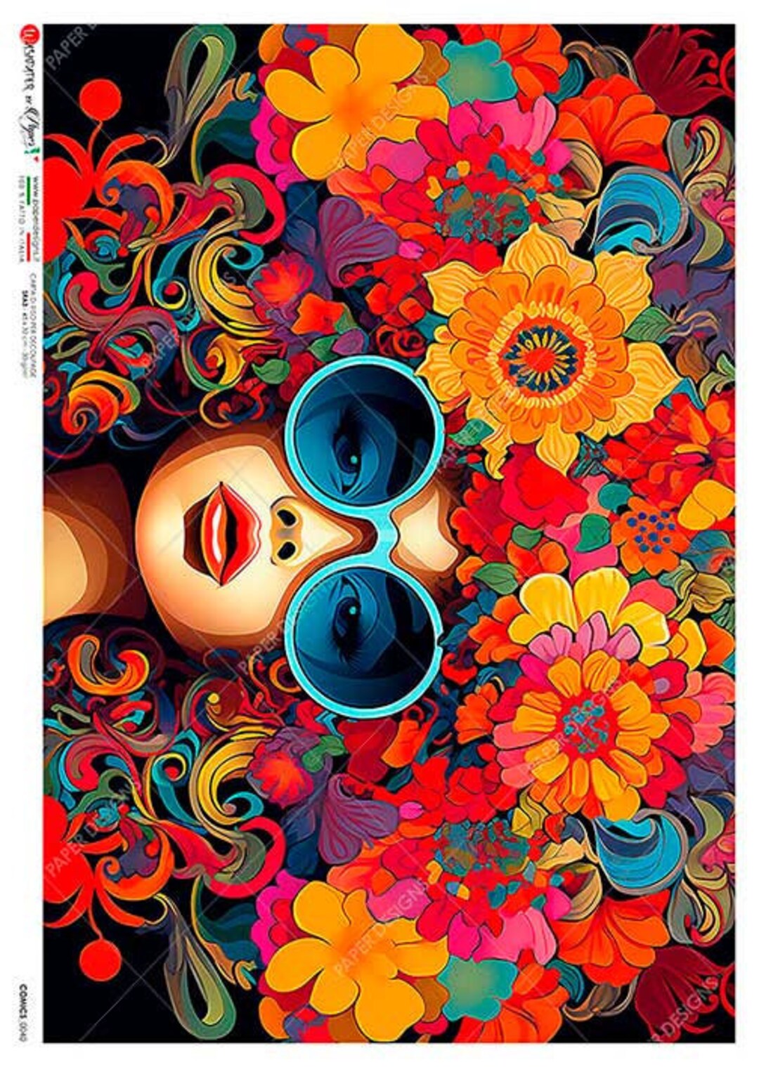Paper Designs Rice Paper | Girls Rice Paper | A4 Rice Paper | Decoupage ...