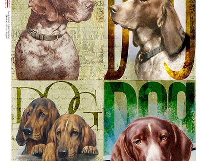 Paper Designs Rice Paper Dogs Rice Paper A4 Rice Paper Natural Paper ...