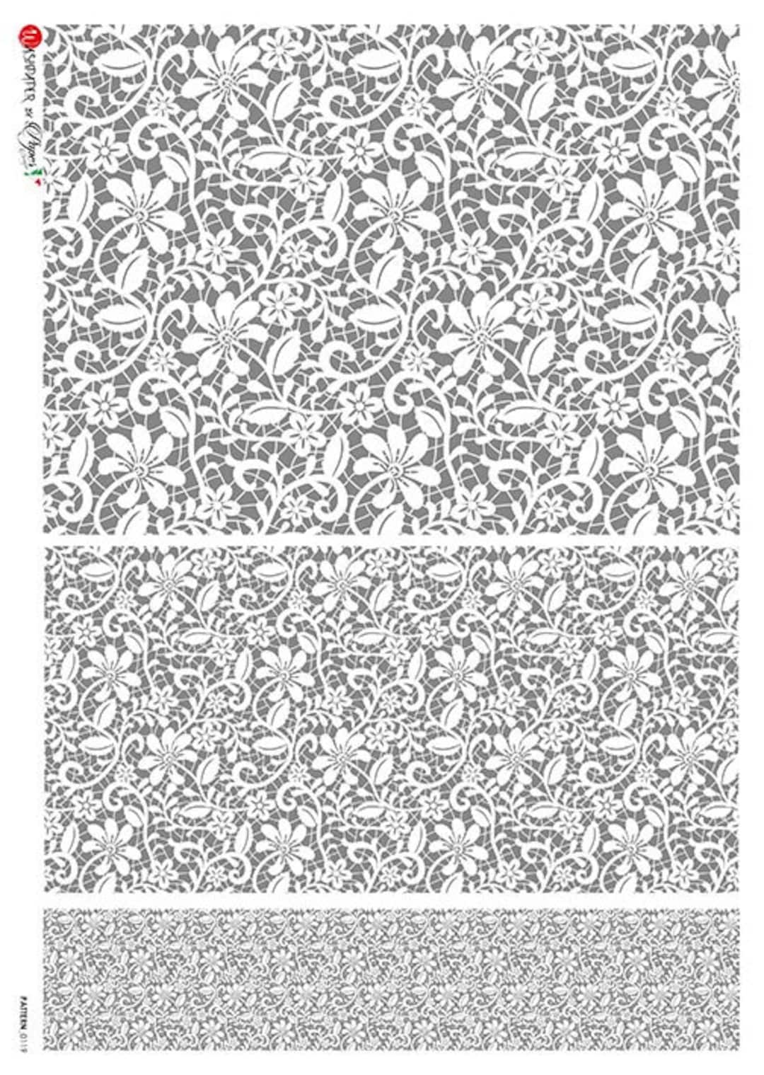 Paper Designs Rice Paper | Patterns Rice Paper | A4 Rice Paper ...
