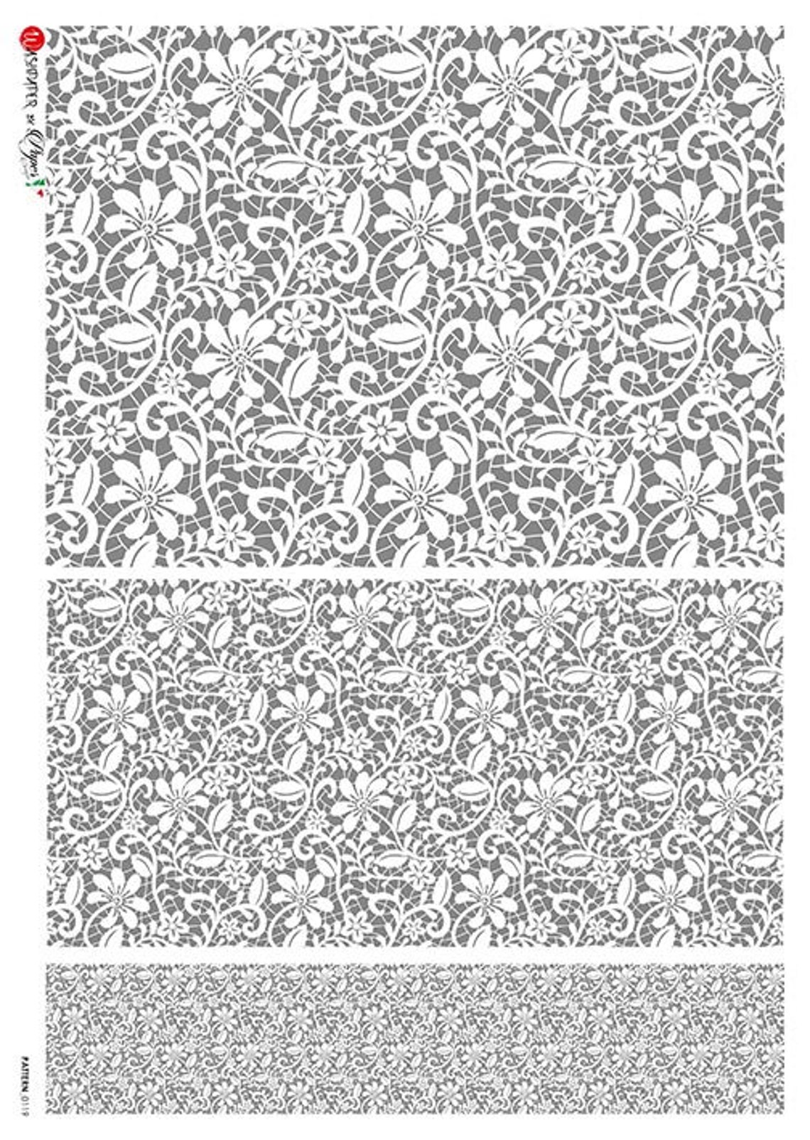 Paper Designs Rice Paper Patterns Rice Paper A4 Rice Paper | Etsy