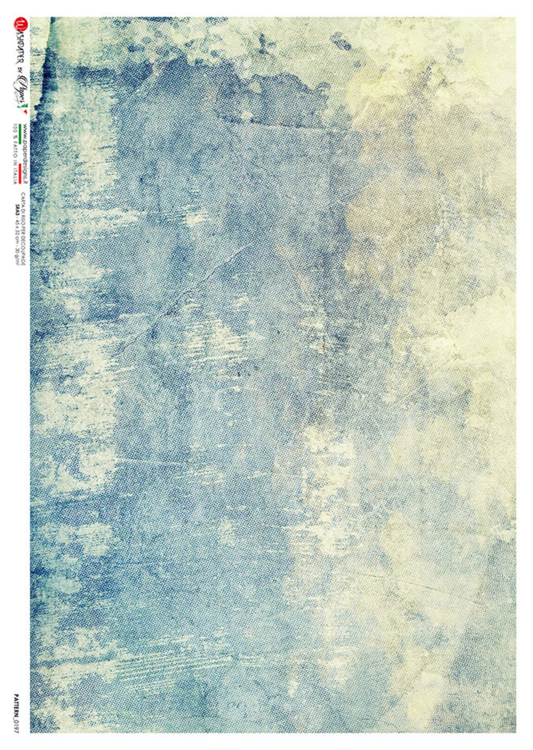 Paper Designs Rice Paper | Blue Texture Rice Paper | A4 Rice Paper ...