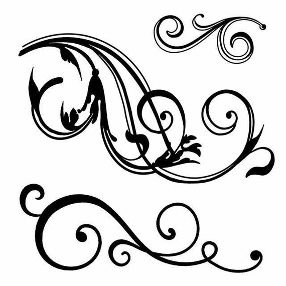 Stamperia Stamp Natural Rubber Stamp Wriggling Waves - Etsy