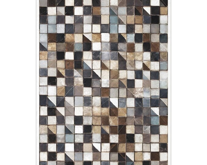 ITD Collection Rice Paper | Black & White Collection | Geometric Black ...