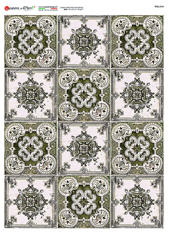 Paper Designs Rice Paper Tiles Rice Paper A4 Rice Paper - Etsy