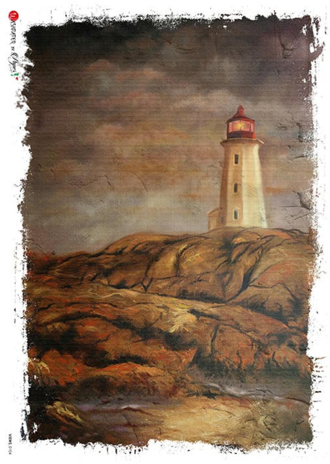 Paper Designs Rice Paper | Lighthouse Rice Paper | A4 Rice Paper ...