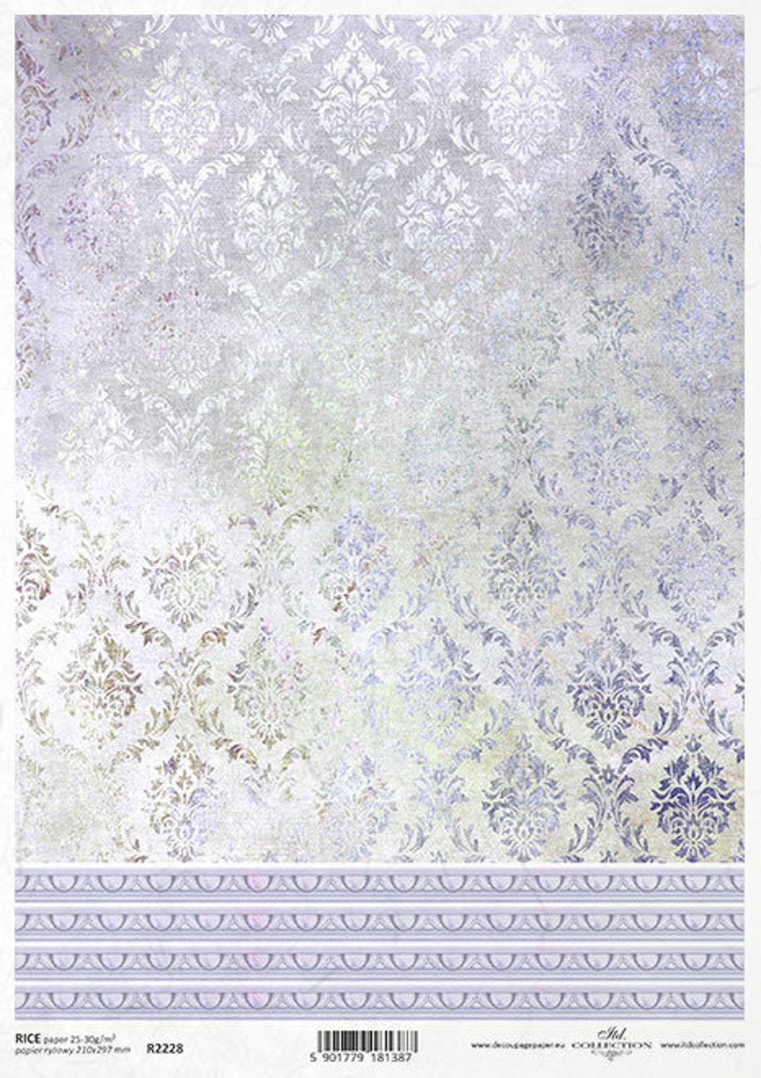 ITD Collection | Pastel Wallpaper Background Rice Paper | A4 Rice Paper ...