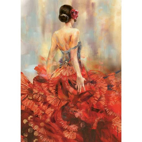 Stamperia Rice Paper CARMEN A4 Rice Paper Decoupage Rice - Etsy