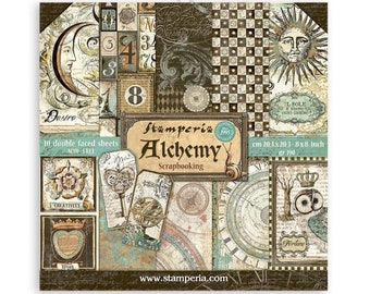 Stamperia SAVANA Collection 6x6 Scrapbooking Paper | Double Sided Paper ...