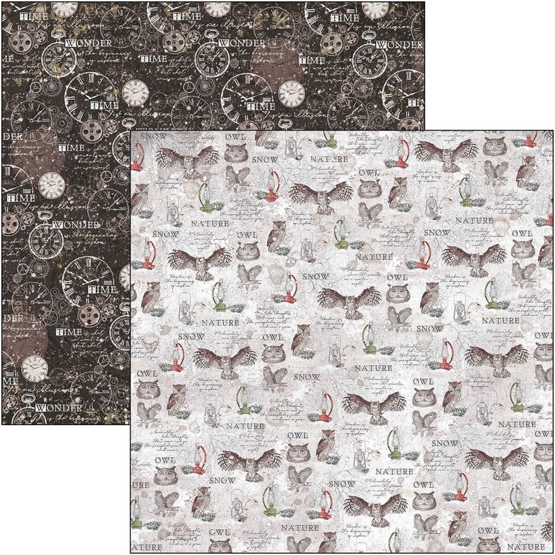 Ciao Bella London's Calling Pattern Paper Pad 12 X - Etsy