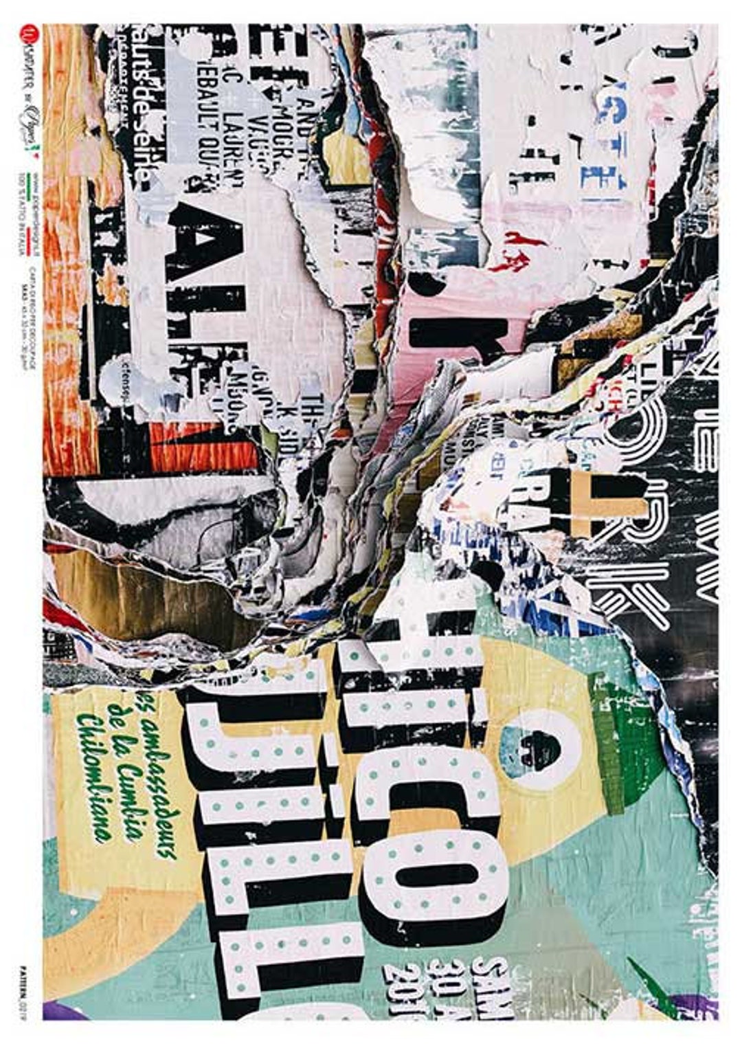 Paper Designs Rice Paper | Pattern Texture Rice Paper | A4 Rice Paper ...