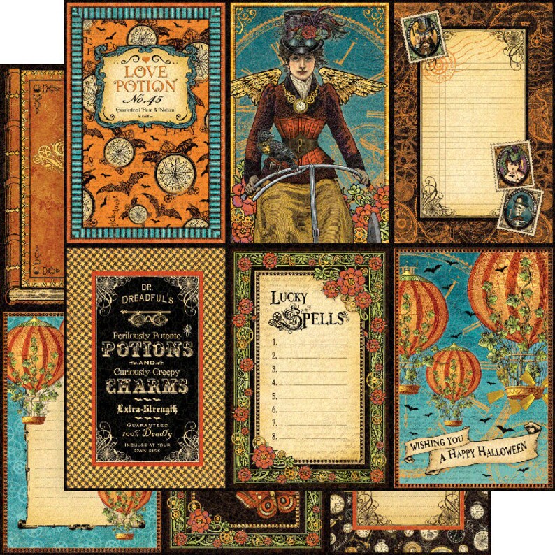 Graphic 45 Steampunk Spells Deluxe Collector's Edition - Etsy