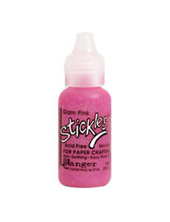 Ranger Stickles Glitter Glue GLAM PINK Stickles Glitter - Etsy