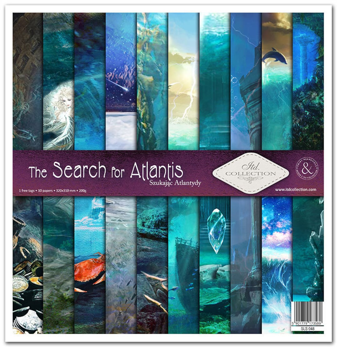 ITD Collection the Secret of Atlantis | 12 X 12 Paper | Paper | Card ...
