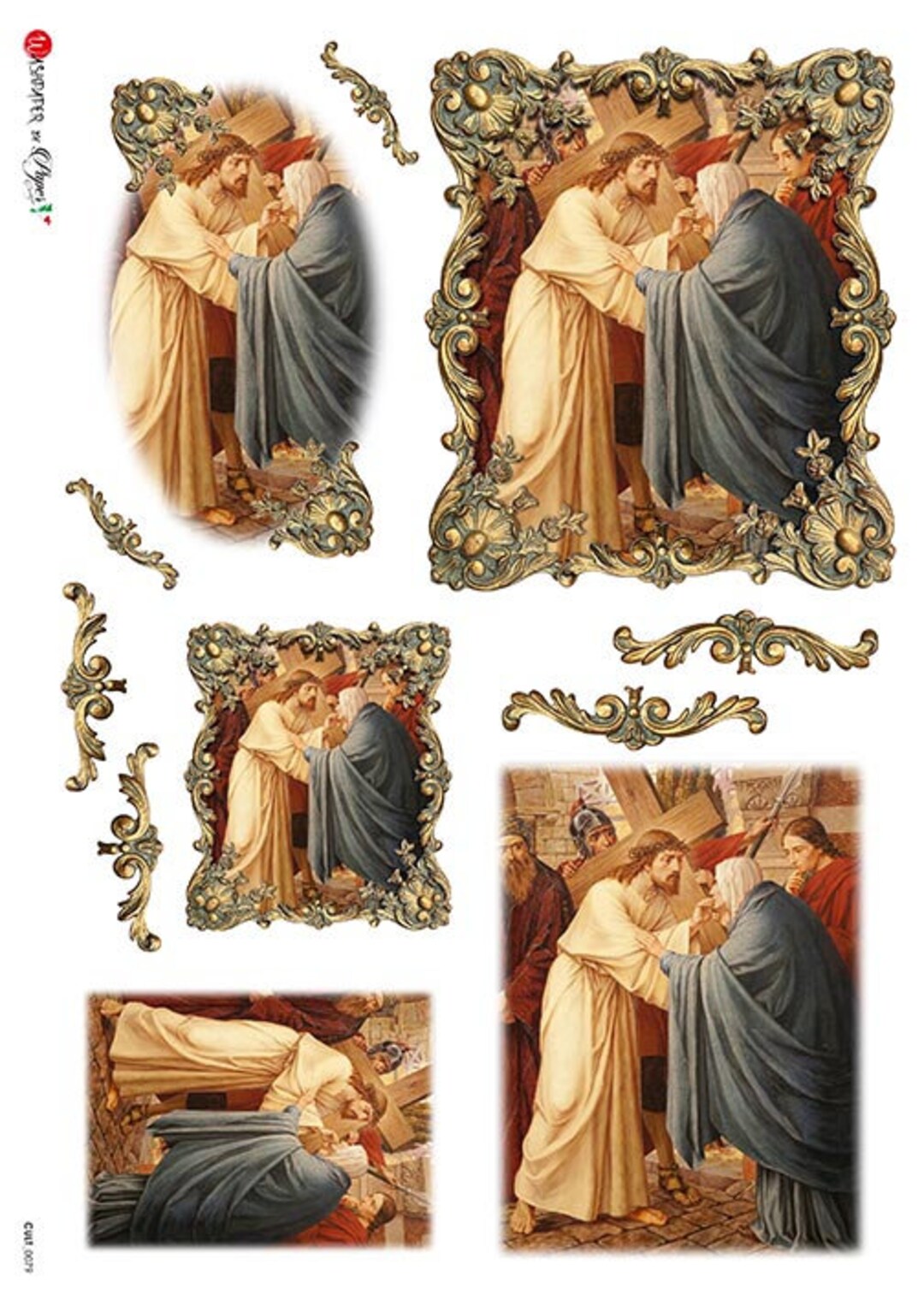 Paper Designs Rice Paper | Religious Rice Paper | A4 Rice Paper ...