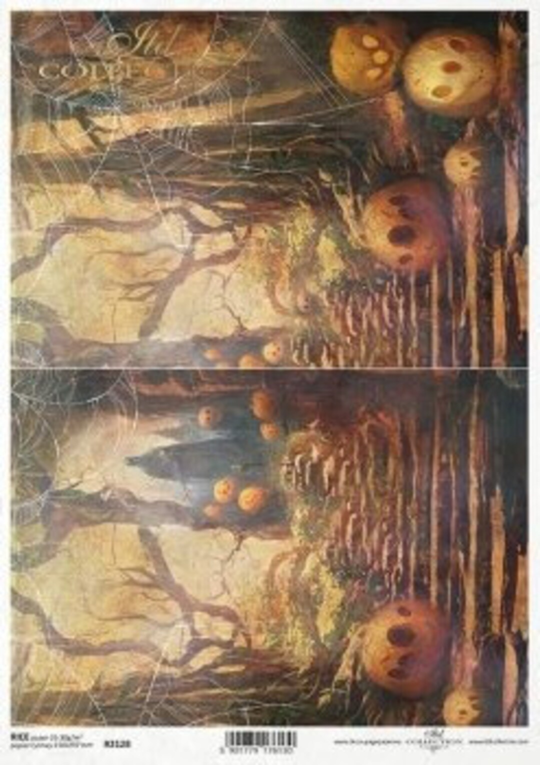 ITD Collection | Halloween Series - Dark Forest, Ghosts, Pumpkins Rice ...