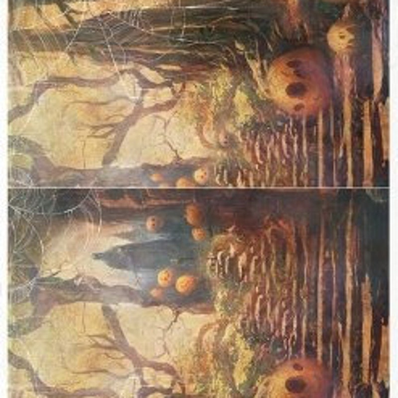 Halloween Rice Paper - Etsy